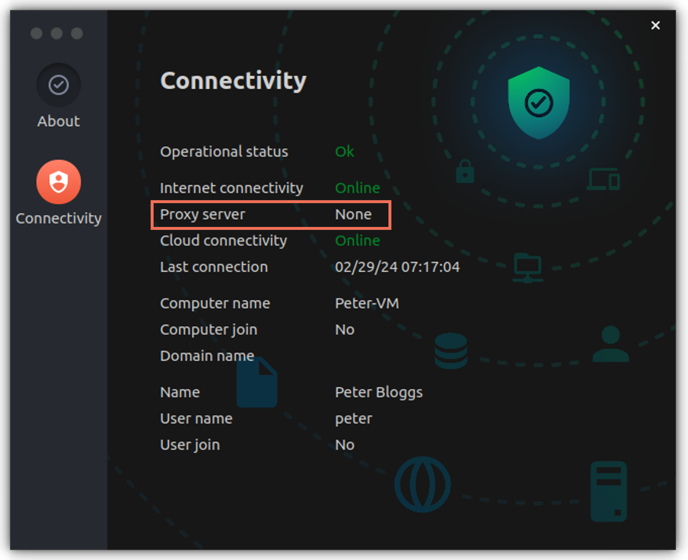 The Linux Client User Interface